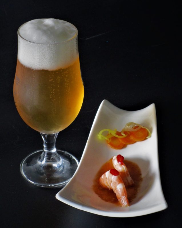 Garnalen met Thaise curry - Bier Cuisine